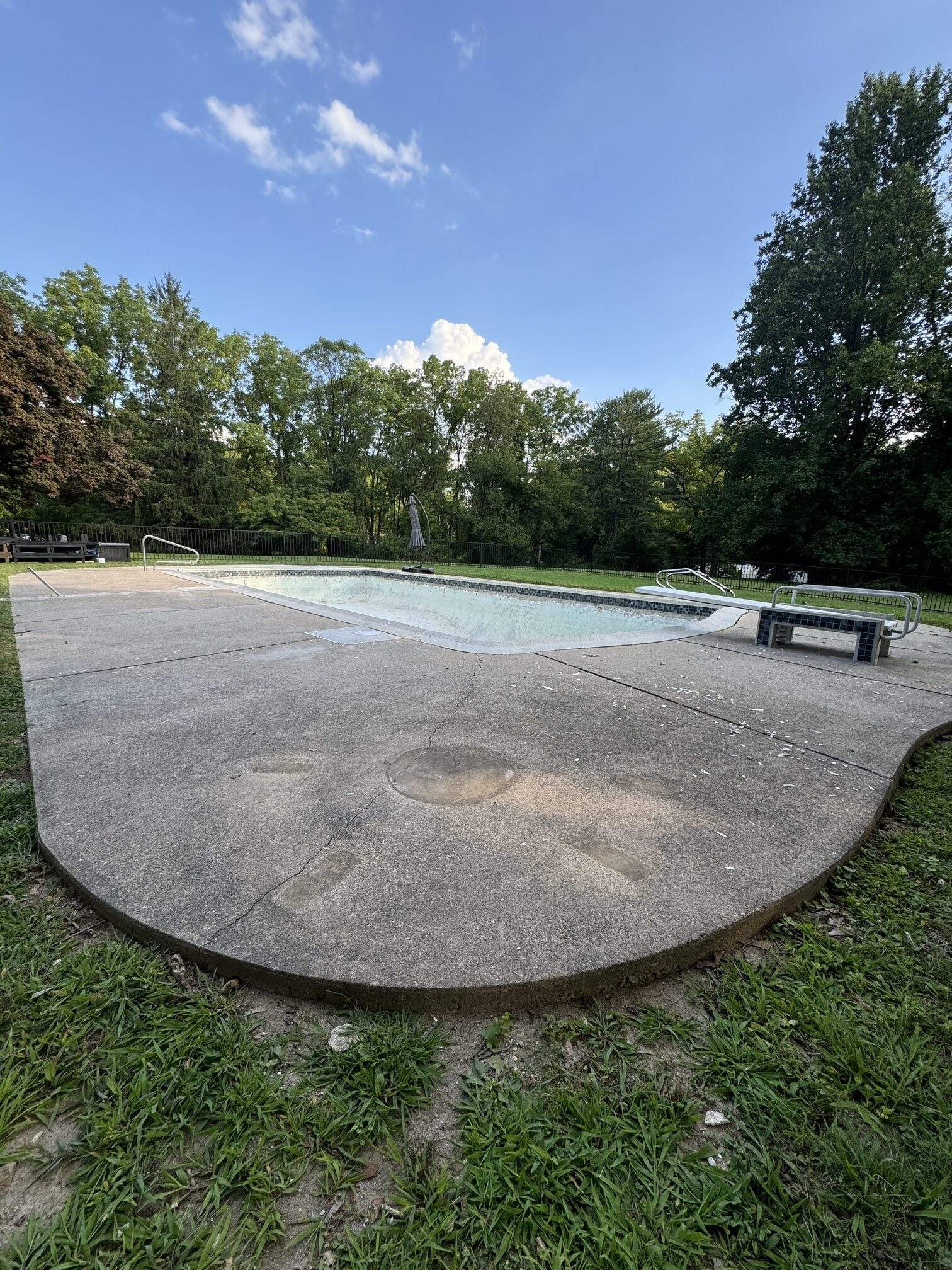 Project Pool Deck with Microcement