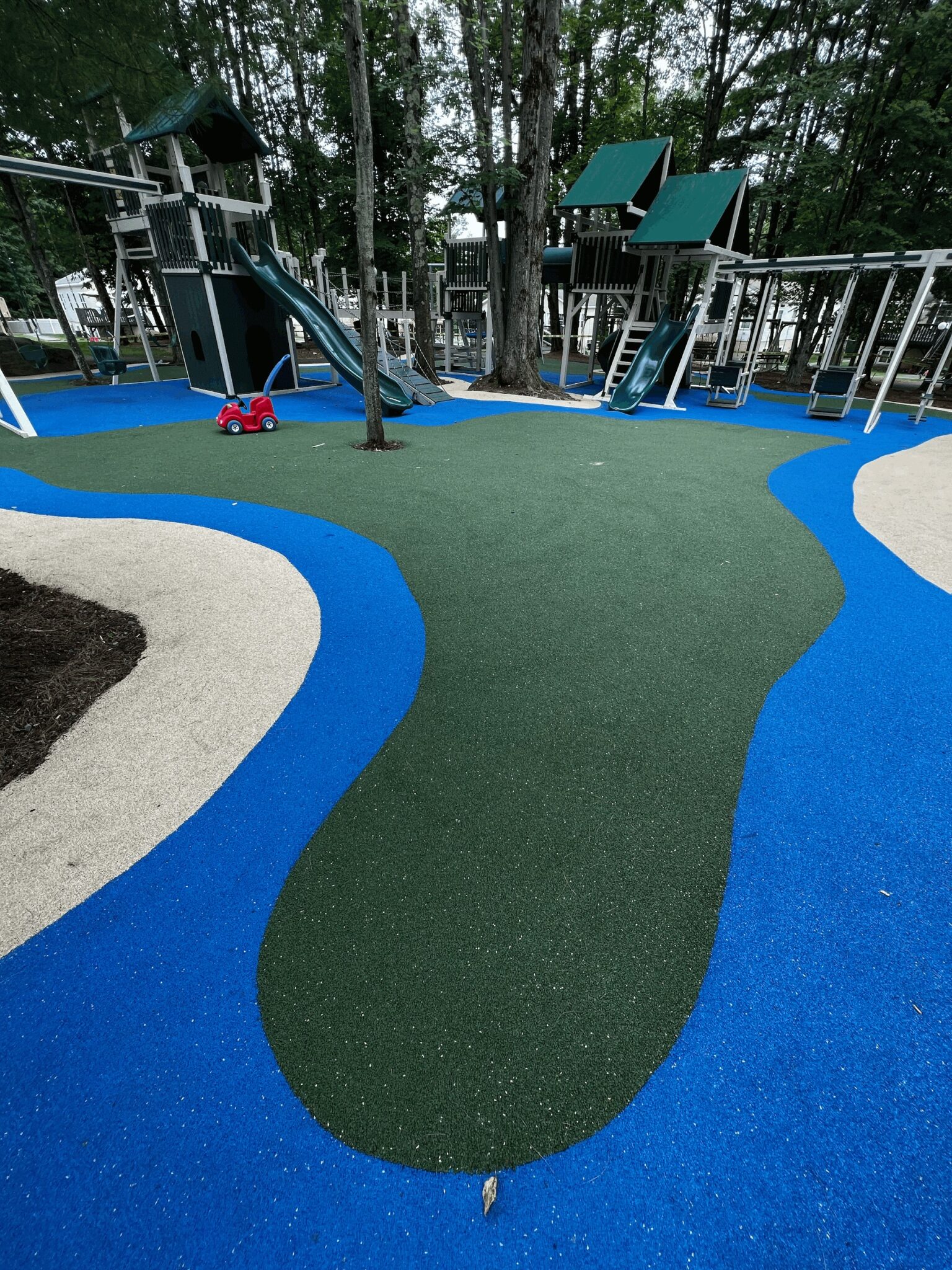 Poured-in-Place Rubber Surfacing for Safety and Durability
